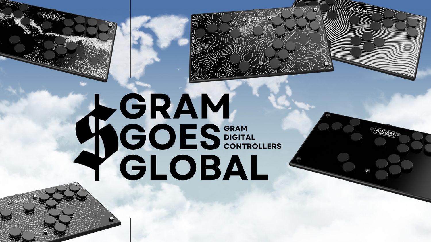 🌍 GRAM goes INTERNATIONAL! – GRAM Digital Controllers